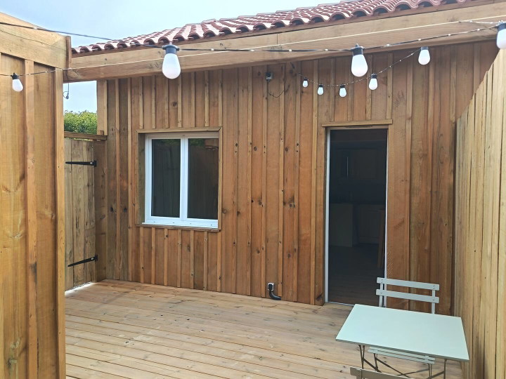 Studio Mezzanine Zen Avec Terrasse Et Jacuzzi - Sanguinet