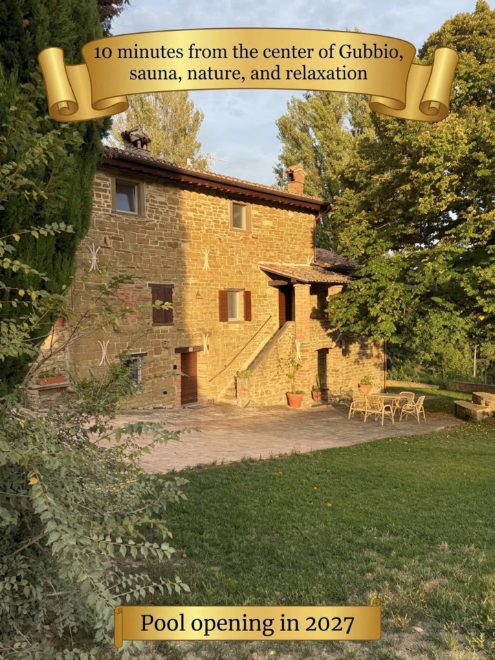 Casale Monteluiano : Charme, Sauna & Pool à Gubbio - Gubbio