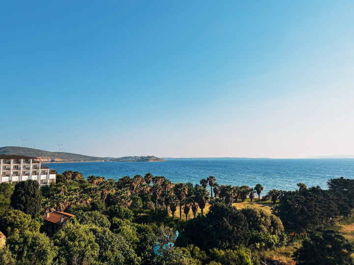 Panoromik Deniz Manzaralı Daire - Çeşme