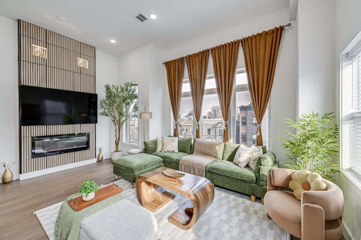 Luxury 5br Rooftop & Guesthouse | Near Nyc & Ewr - Jersey City, NJ