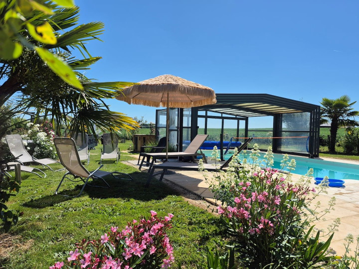 Gîte 1/ Piscine Couv/chauffée Spa Nordique - Indre-et-Loire