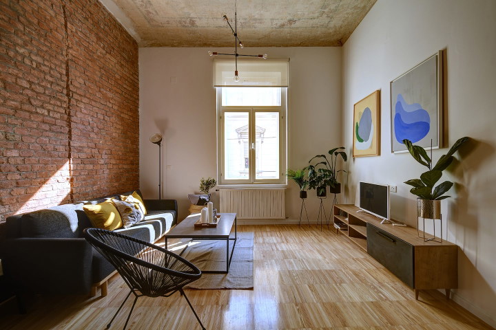 Brick&birch - Blue Apartment - Zagabria