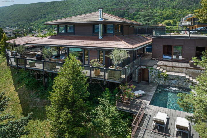 Exceptional Hollywood Villa On The Shores Of Lake - Lac d'Annecy