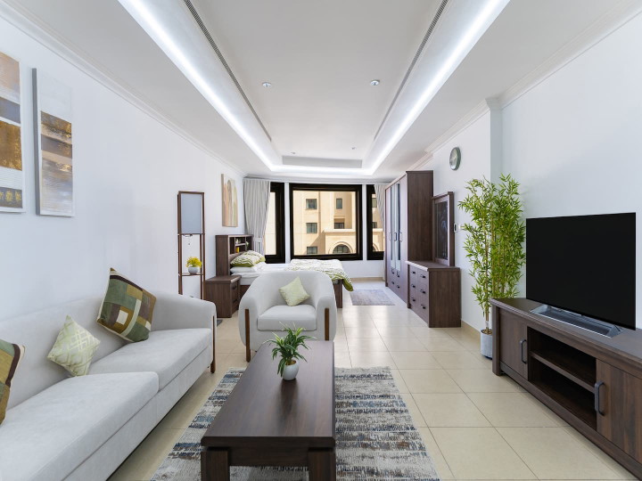 Furnished Studio In The Pearl | Fgr2 - Doha