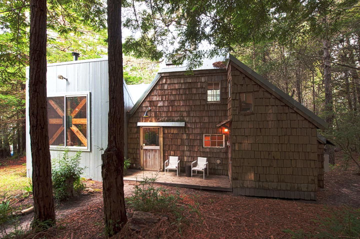Guest House In Young Redwood Forest - California