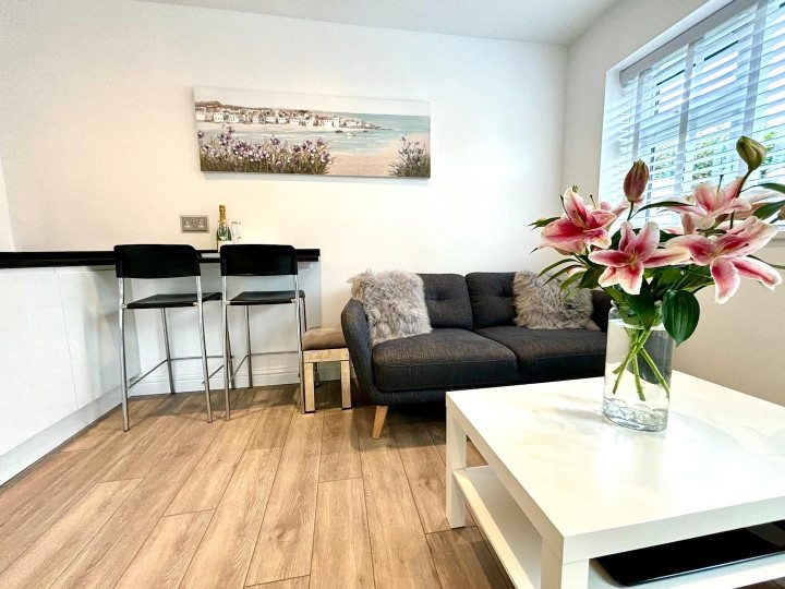 Stylish 1-bed Torquay Apartment | Parking & Entry - Newton Abbot