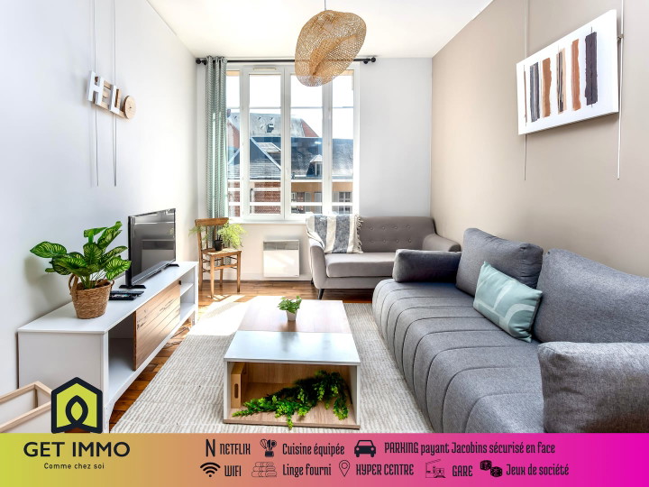 Le Jacobin / 1 Bedroom - Netflix - Downtown - Amiens