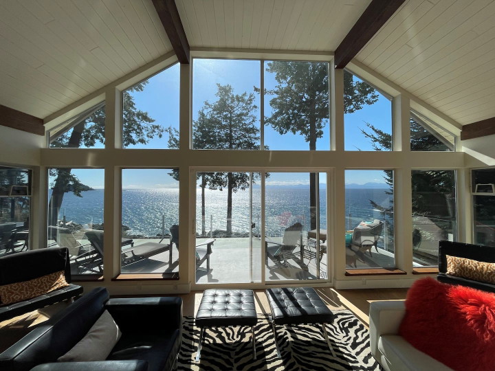 Suite Horizon - Maison De Plage En Bois Flotté Face à L'océan - Sechelt