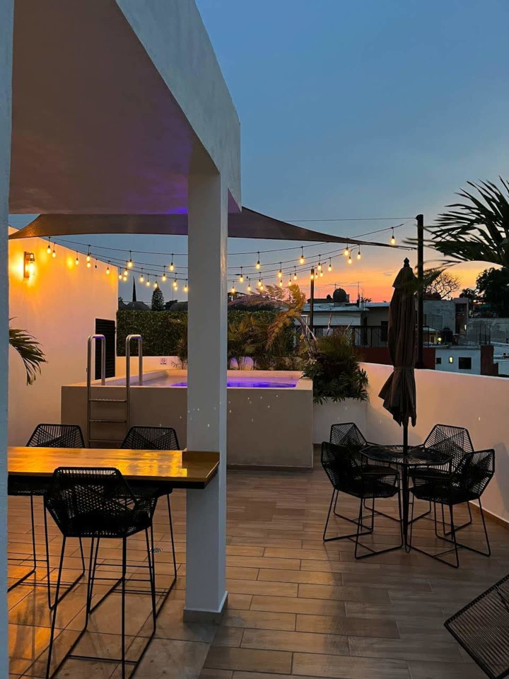 Comfortable Industrial Jacuzzi Loft In Roof Garden - Cuernavaca