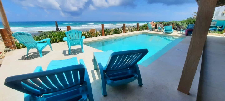 ¡Ocean Front Suite With Pool! - Isla Mujeres