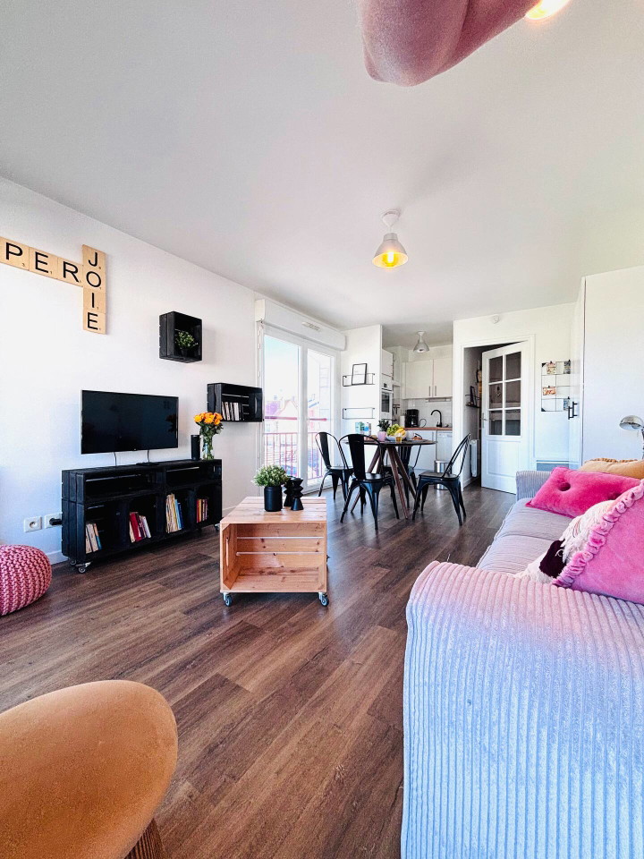 Appart 2 Adultes+2 Enfants Parking Privé+terrasse - Berck