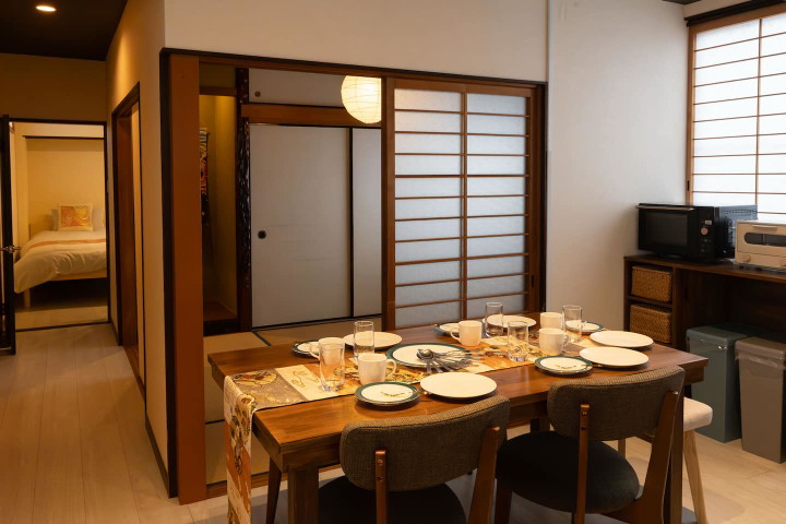 Only For Airbnb|京都駅から地下鉄1本|2f1フロア貸切|京都御所周辺 - Kyoto