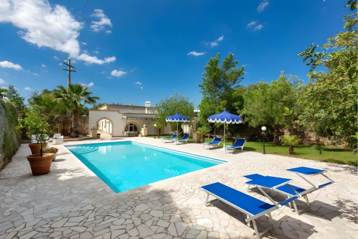Historic Villa Private Pool Parking 8 Guests - Manduria
