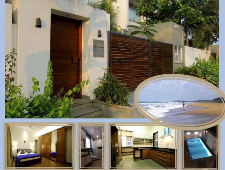 Aquamarine Seaside Villa With Swimming Pool - Chennai
