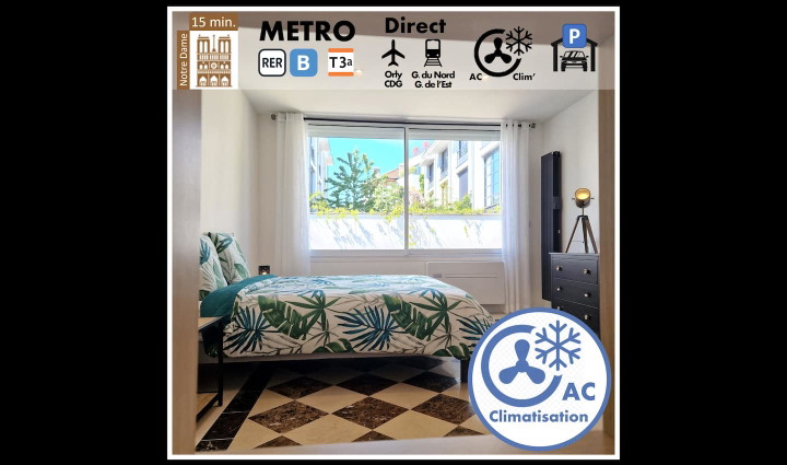 Grand Studio Chic à 3 Mn Du Rer, Idéal Pour Paris - Paris 5e Arrondissement