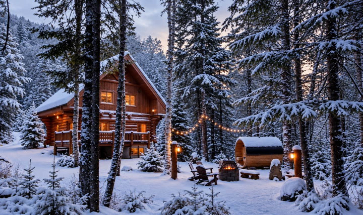 Log Cabin/mont Blanc-tremblant /Sauna-spa-bbq - Mont-Tremblant