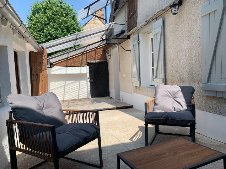 Maison Double Au Cœur De St Fargeau - Saint-Fargeau