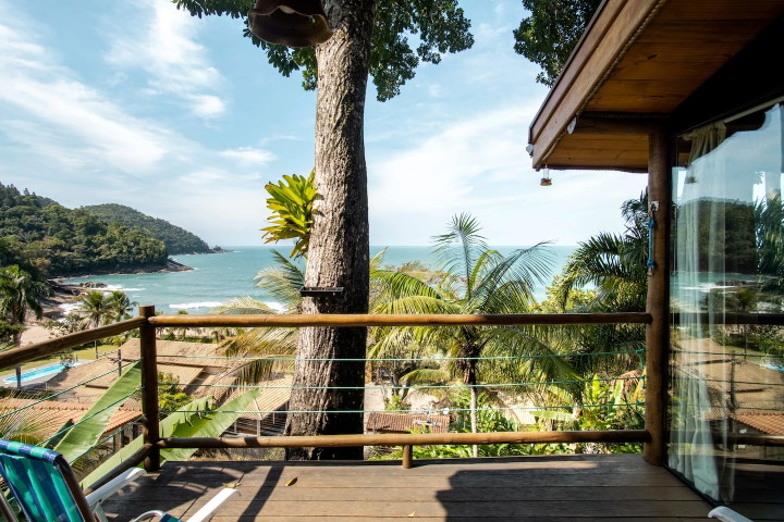 Chalet Baguari W/hydro Bath - P Verm. Do Centro - Ubatuba