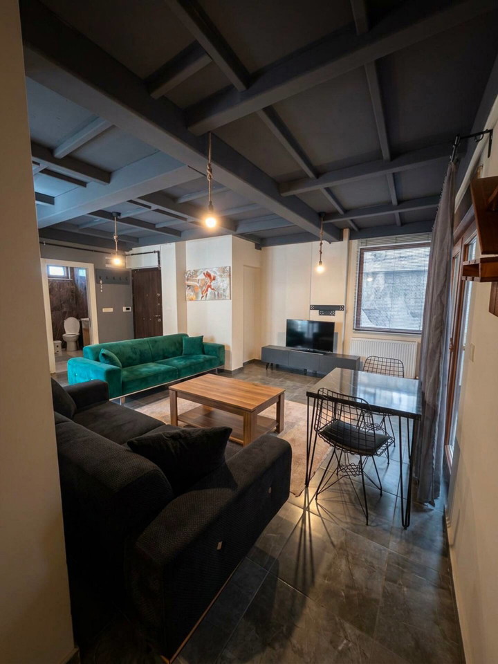 Modern Loft Daire | Ada Mutfaklı (4 Kişilik) - Maltepe