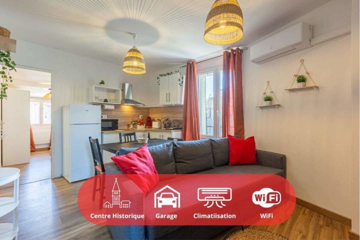 T3 Aqui Es Besièrs - 2 Bedrooms - Center-air Conditioning-wifi - 베지에