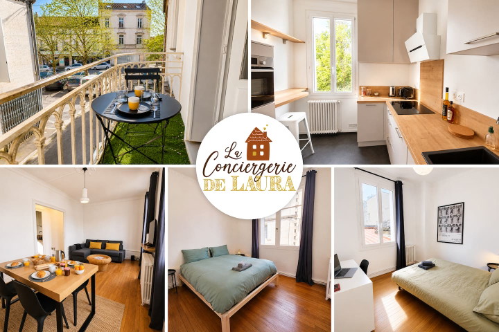 Fanfrelin Bel Appartement Calme Avec Terrasse - Angoulême