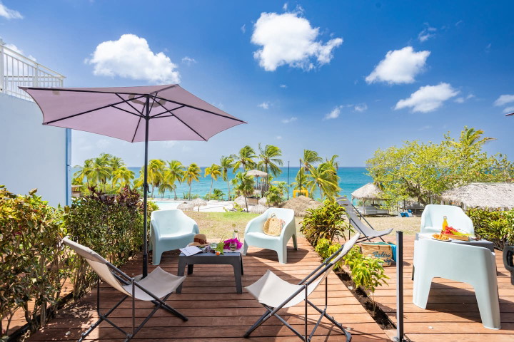 Topaze Studio Magnifique Vue Mer, Terrasse Privée. - Martinique