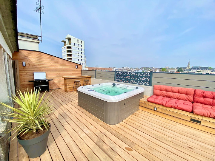 Rooftop Exceptionnel Avec Jacuzzi Centre Ville - Lorient