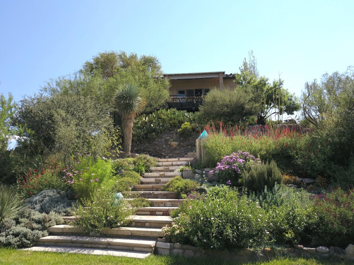 Marfa Hill House | Adobe, Gardens & Sunset Views - Marfa, TX