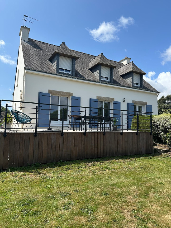 Maison Au Bord Du Golfe Du Morbihan Avec Vue Mer - Le Bono