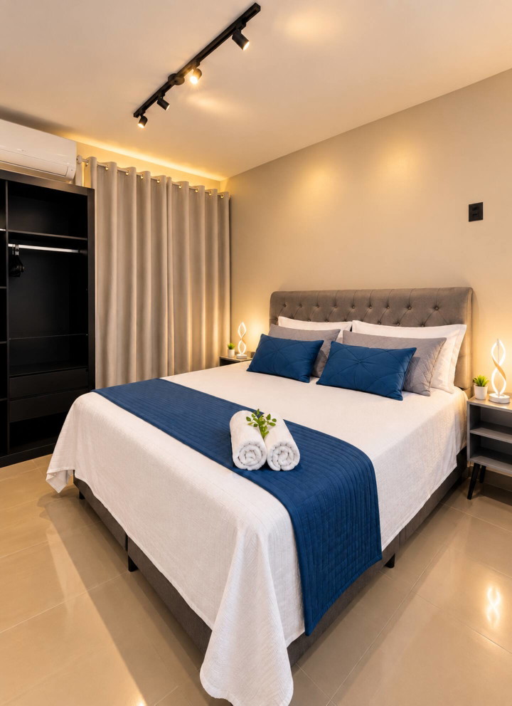 Ap Smart Nomad |Ar| Tv Big|wi-fi| Cama Queen| Vaga - Campinas