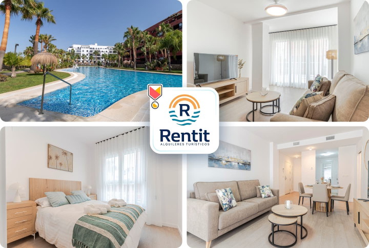 Rentitspain Trm3 Nasila Appartement 4 Personnes, Avec Piscine - Motril