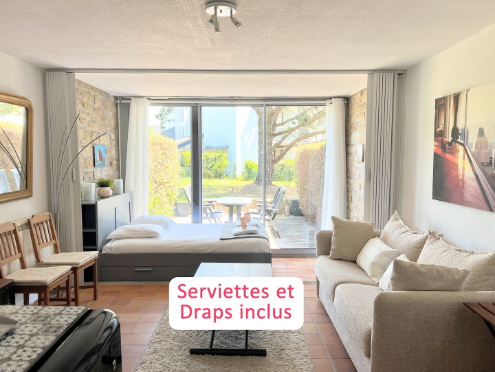 Proche Plages - Studio - Terrasse - Wifi - Carnac
