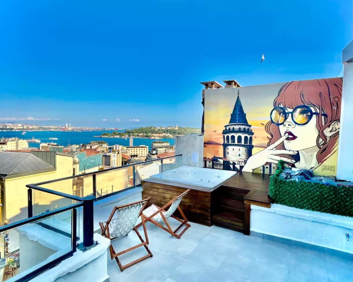 Luxury 4br W Jacuzzi Near Galata Tower - Beykoz