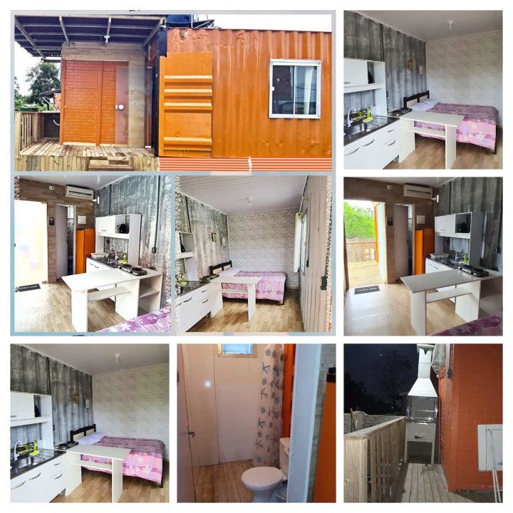 Container Laranja Fundos - Penha