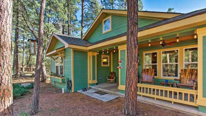 Luxury Cabin In The Forest Dog Friendly & Hot Tub - Strawberry, AZ