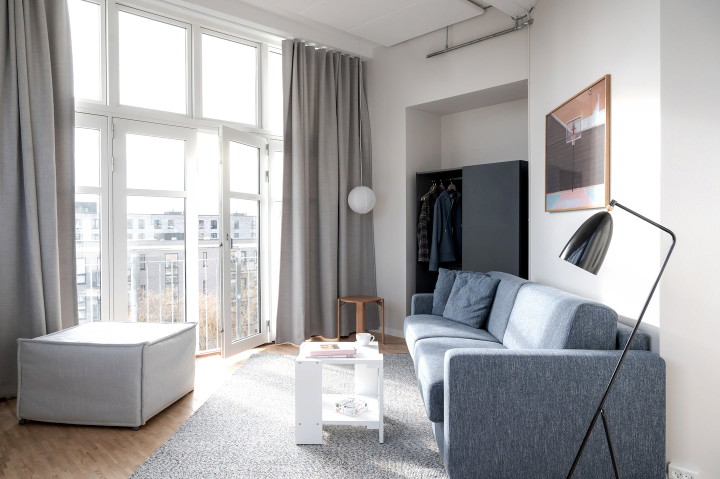 Vue Sur La Mer Lumineuse - Retraite 2br - Balcon Français - Copenhague