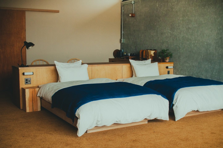 Saruya Hostel -Kikuツインルーム 202- - Mount Fuji