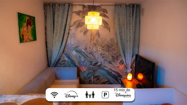 Studio 3 Personnes, Proche Disney, Parking Privé - Marne-la-Vallée