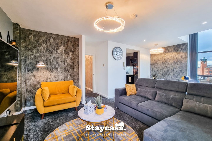 Luxury Deansgate Apt Canal View & Free Parking - Manchester