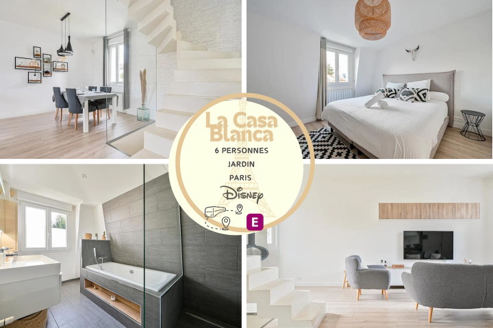 La Casa Blanca - 6 Pers - Jardin - Disney & Paris - Neuilly-Plaisance