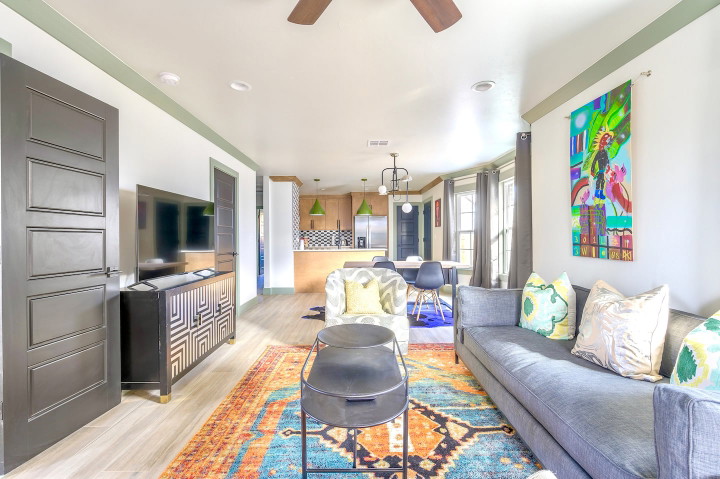 35-colorful 3br Retreat | 2 Kings | Walk To Paseo - Oklahoma City