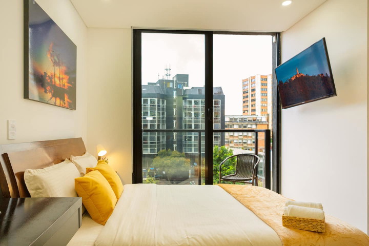 Chapinero Luxury Apt Avec Vue + Wi-fi Premium - Bogota