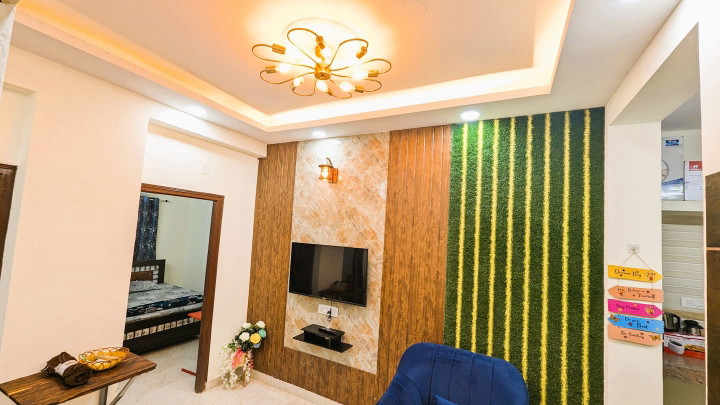 Lohas Stays - Lb302 Deluxe 2bhk 15min 2 Airport - Hyderabad