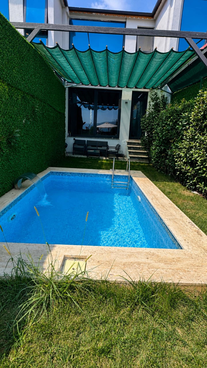 3 Superior Villas: Heated Pool And Sea View - Gebze