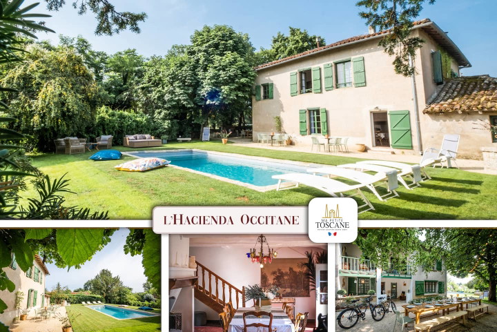 L'hacienda Occitane- Heated Pool- Air Conditioning - Ranska