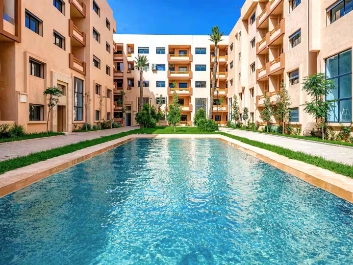 Stylish Quiet Apt 4 Pools Workplace & Wifi - Marruecos