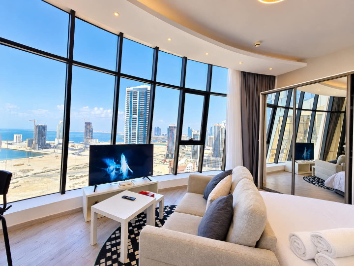 Studio Avec Vue Sur Le Ciel Et La Mer à Seef - Bahreïn