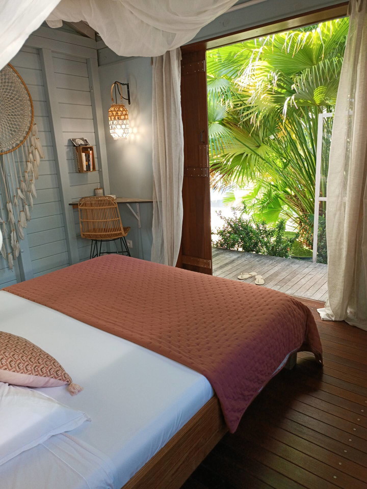 Lodge 2pers Bain Privé, Piscine, Proche Plage - Guadeloupe
