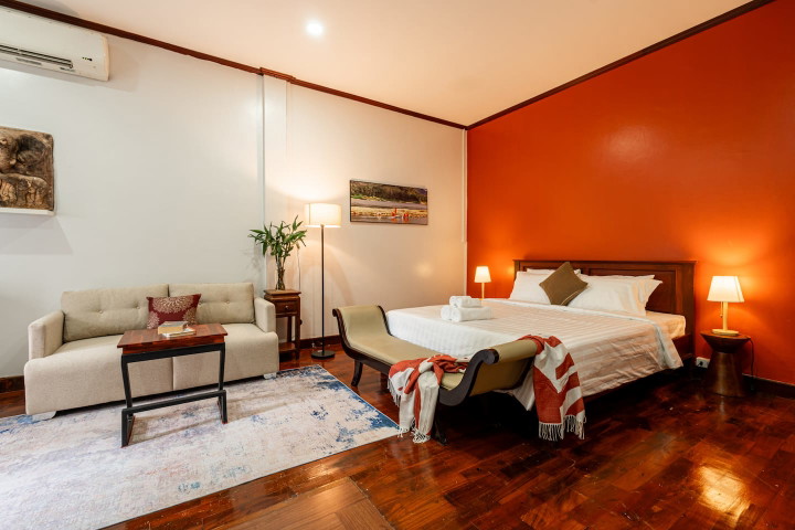 Central  Baignoire  Lave-linge  Balcon  Wifi - Vientiane