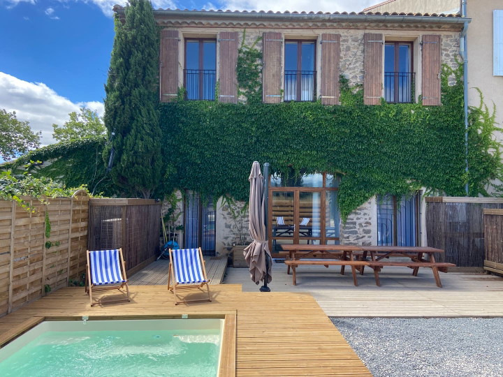Maison Indépendante, Piscine Privée - Aude